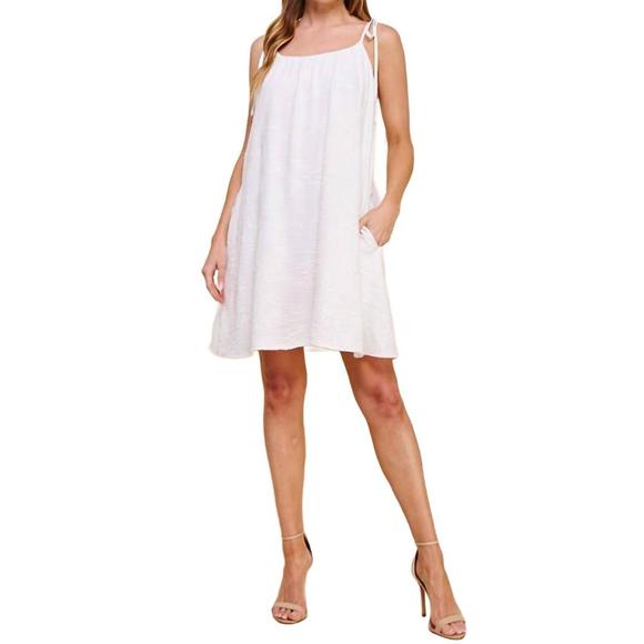 Allie Rose | Dresses | New Allie Rose Laguna Cami Dress In White | Poshmark